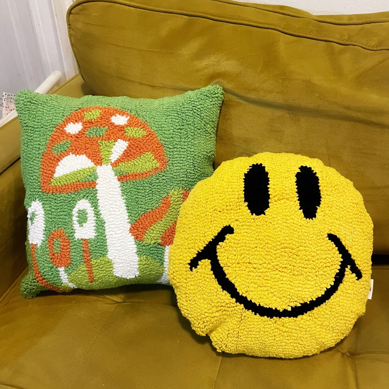 Smiley Pillow | Etsy
