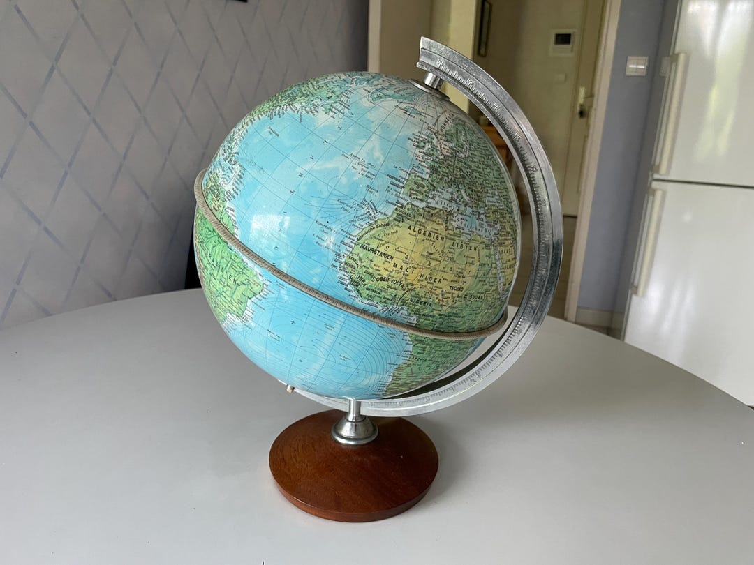 1960s World Map - Etsy