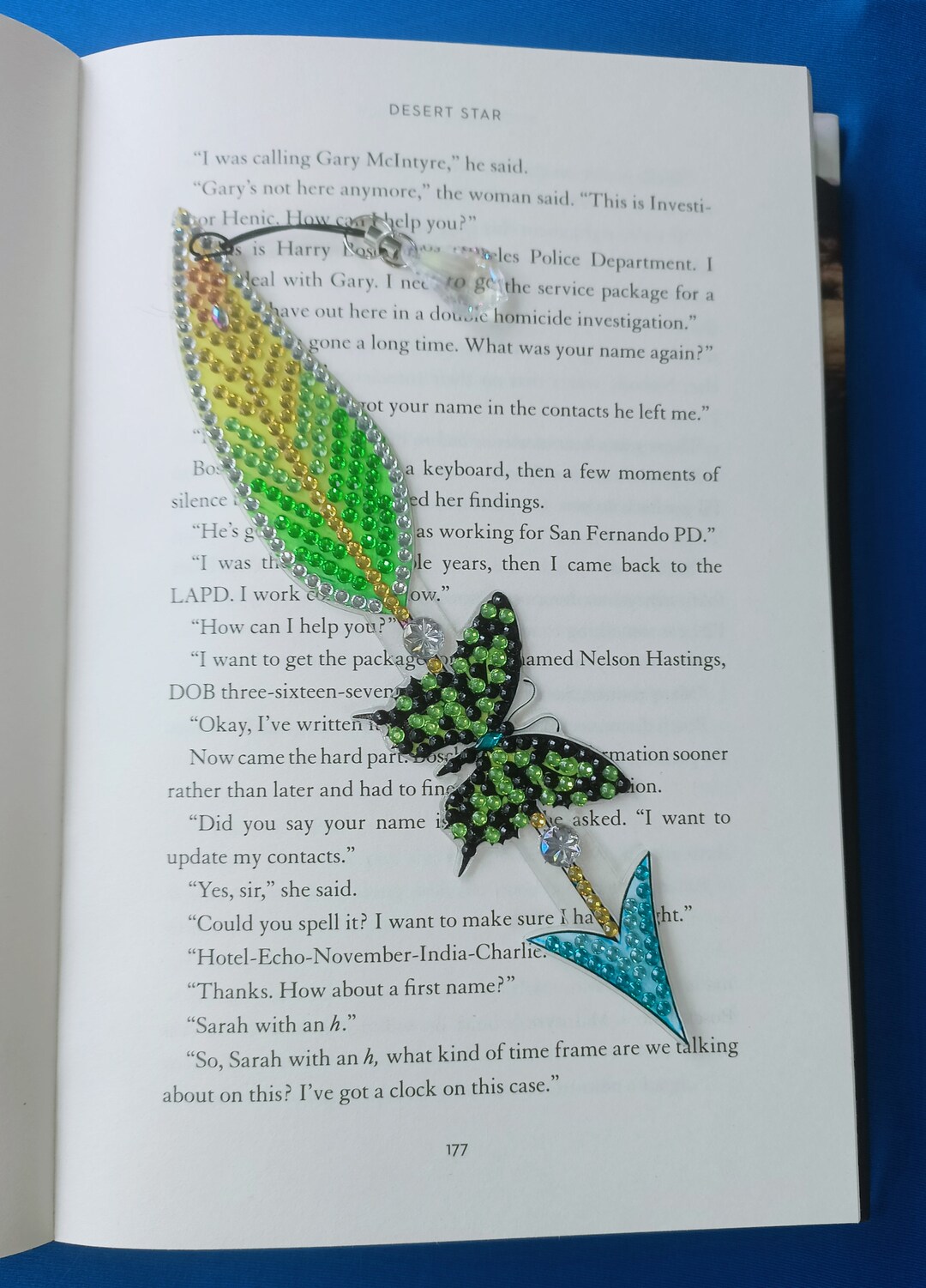 Butterfly Arrow Bookmark, Acrylic With Diamantes, Gift Boxed - Etsy