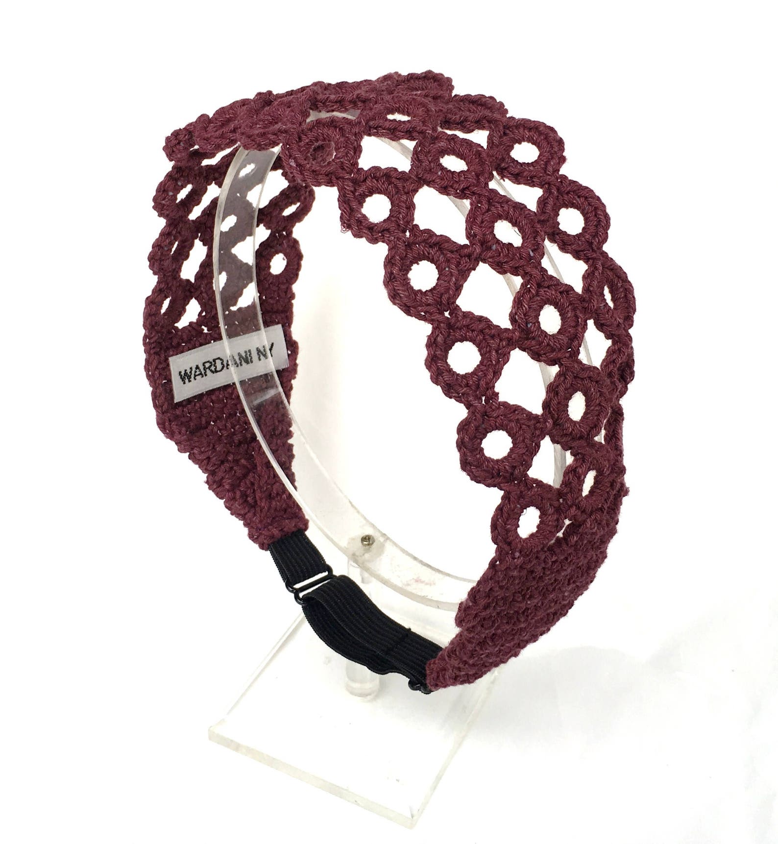 Wardani Crochet Headband Adjustble Elastic Handmade With Remy - Etsy