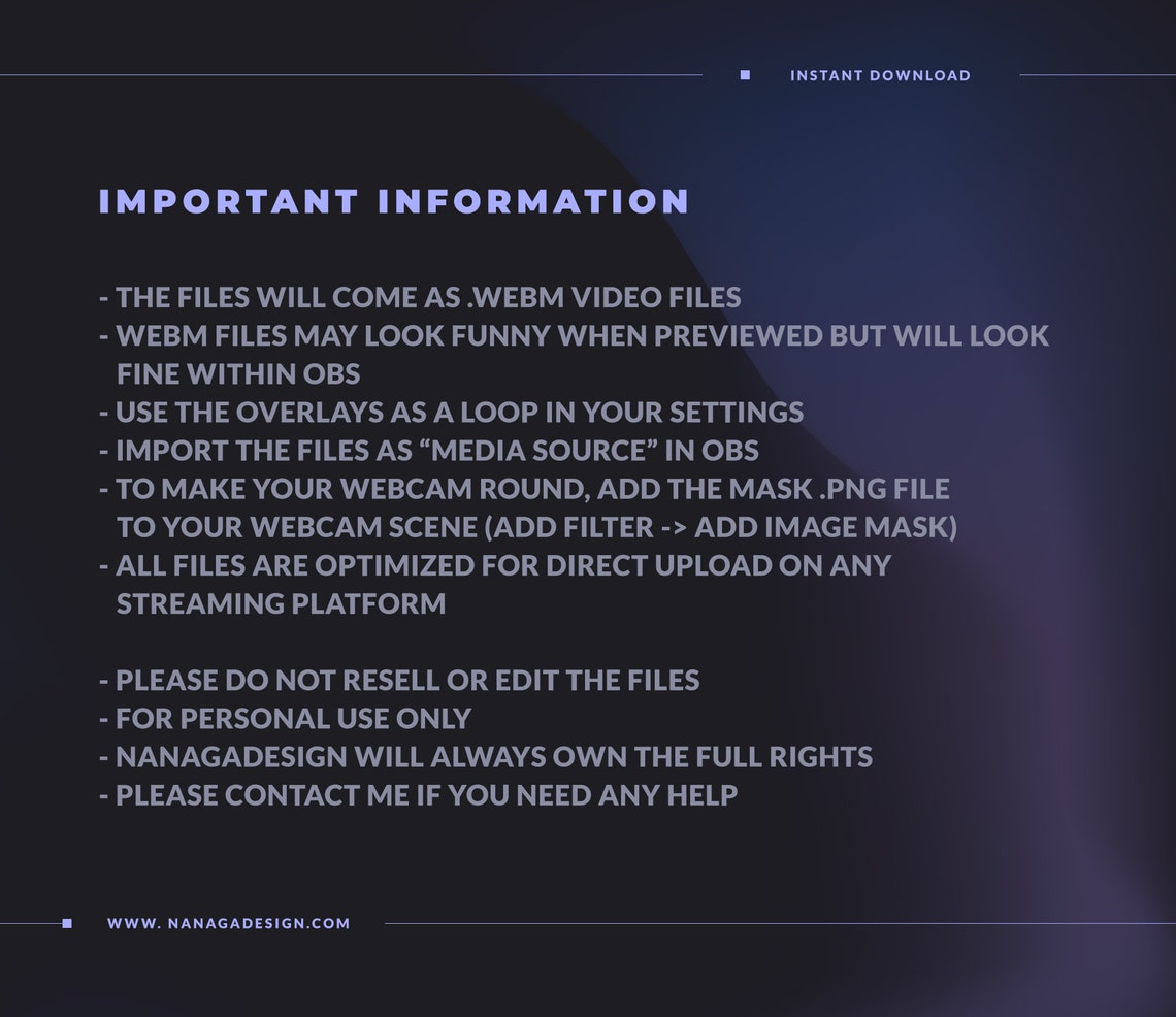 ANIMATED Minimal Pink Gradient Webcam Border Pack Webcam - Etsy