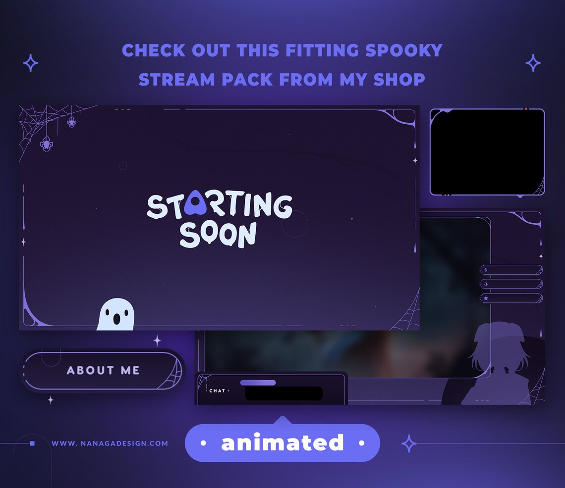 ANIMATED Spooky Stream Decoration Halloween Witchy Ghost - Etsy