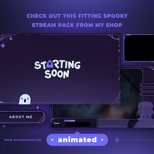 ANIMATED Spooky Stream Decoration - Halloween, Witchy, Ghost Stream Add ...