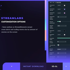 Most Customizable Animated Gradient Chat Widget: Twitch Stream Overlay ...