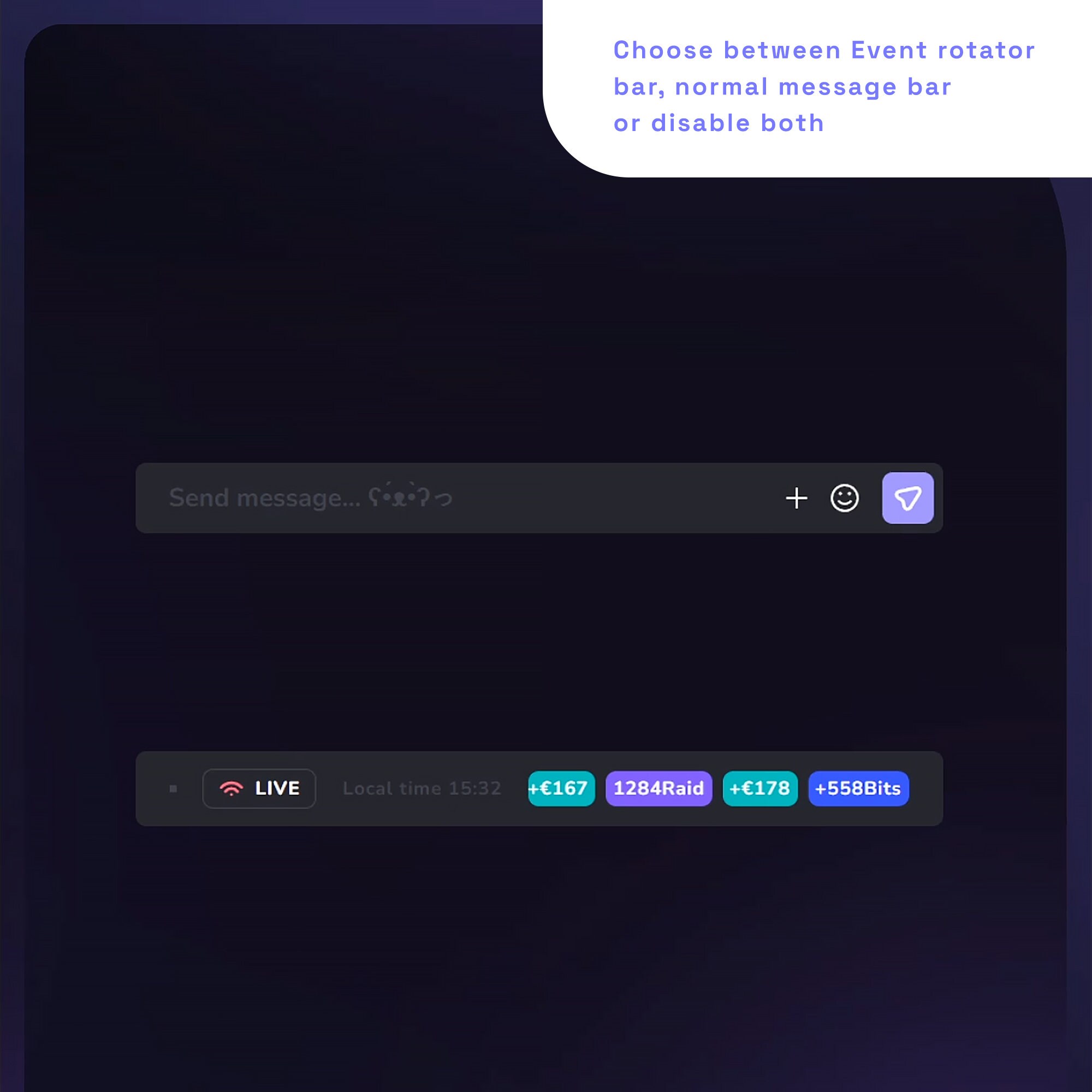 Customizable Avatar Chat Widget and Event Alerts: Stream Overlay for ...