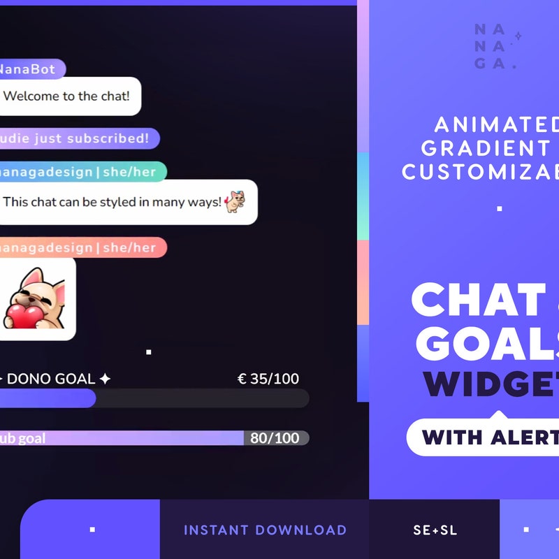 Twitch Chat Overlay - Etsy