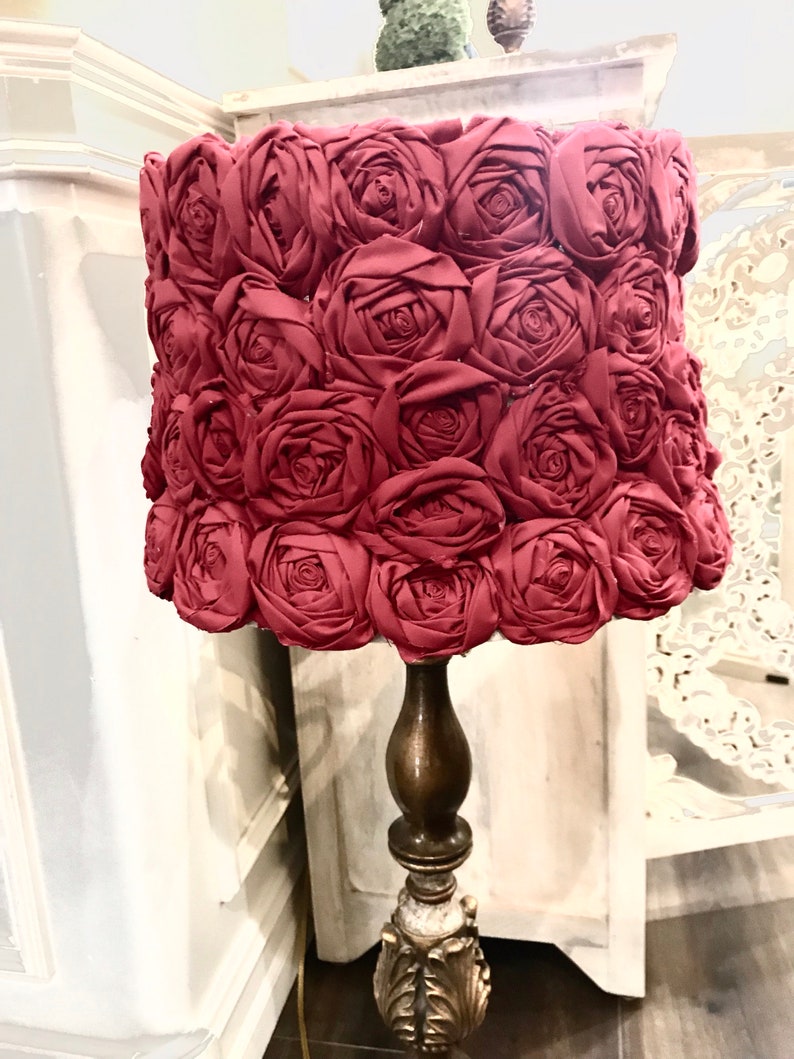 Large Rosette Lamp Shade - Etsy