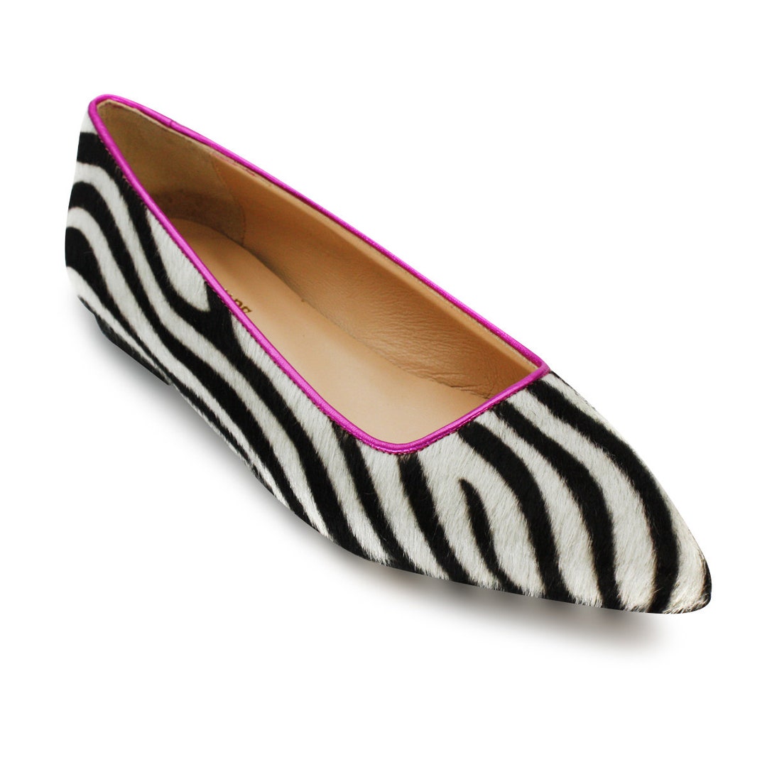 Leather Handmade Mules Animal Print Pony Skin - Etsy