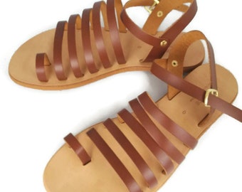 Greek Leather Sandals ileana Code 153 - Etsy