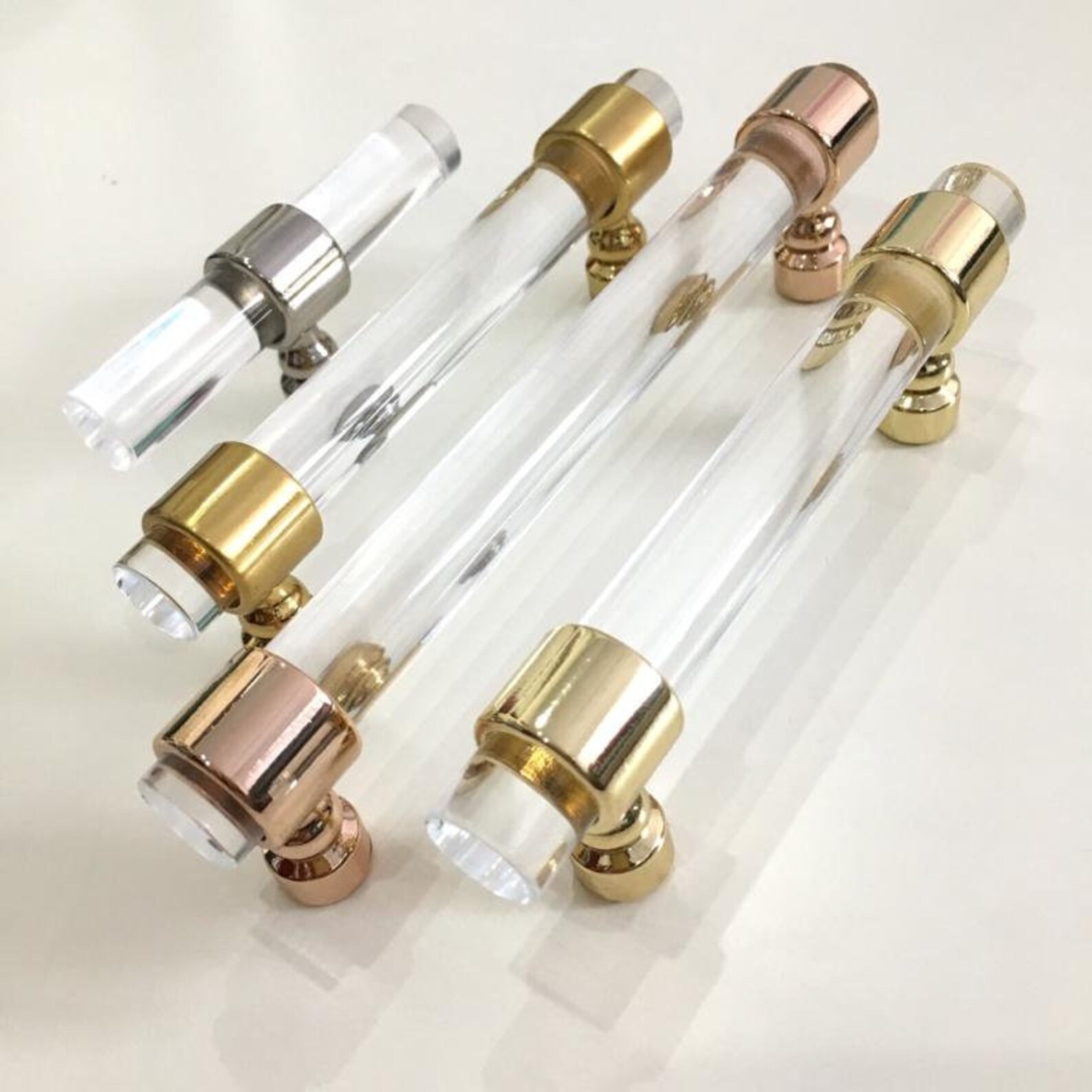 2 to 31 Customizable Drawer Pulls and Knobs Clear - Etsy