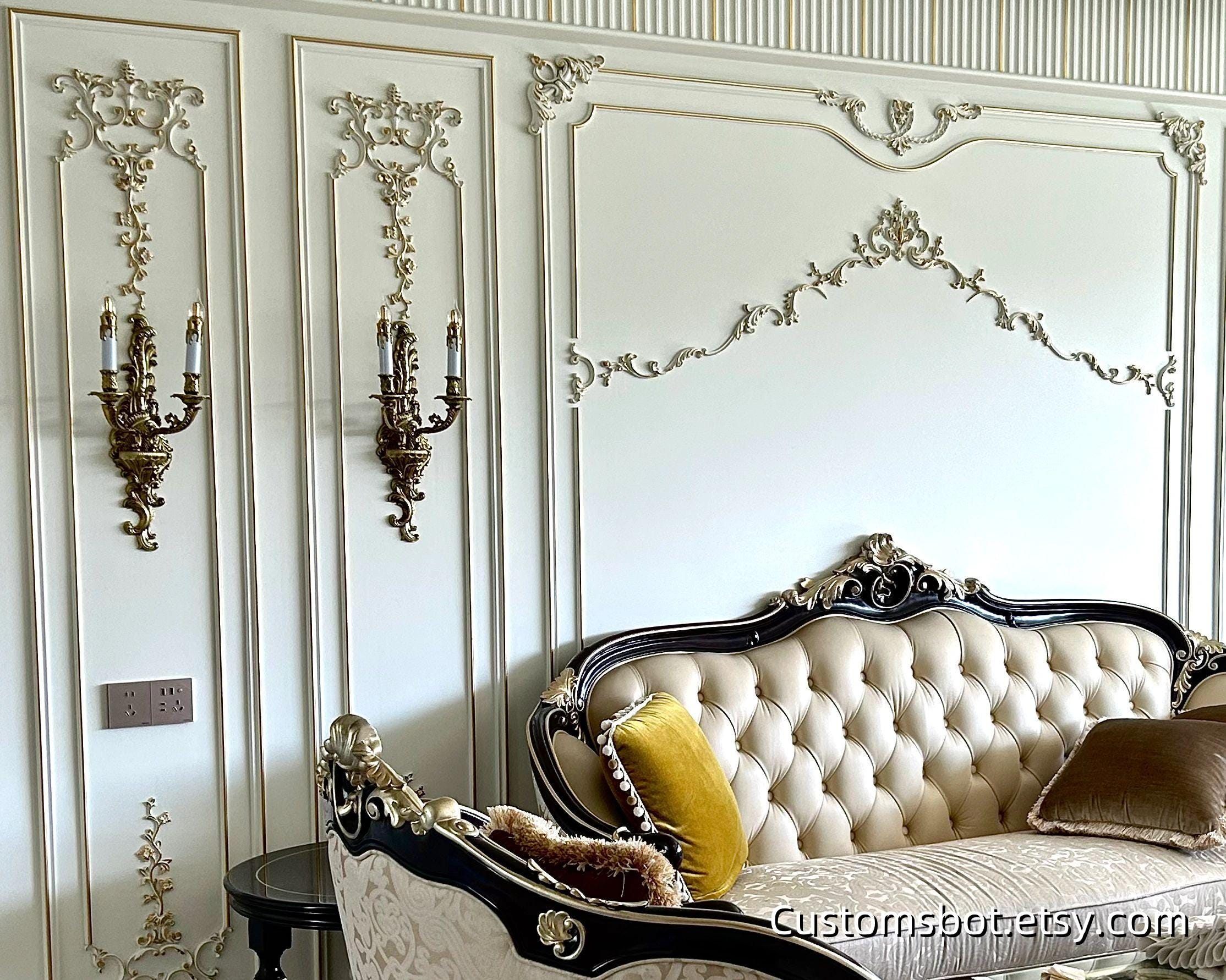 French Style Wall Panels French Style Decorative Wall Panel #4