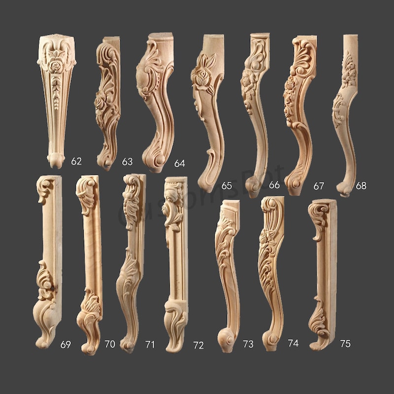 Carved Leg - Etsy