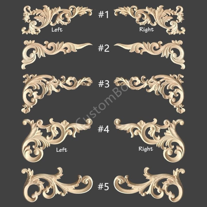 Ornate Appliques Walls - Etsy