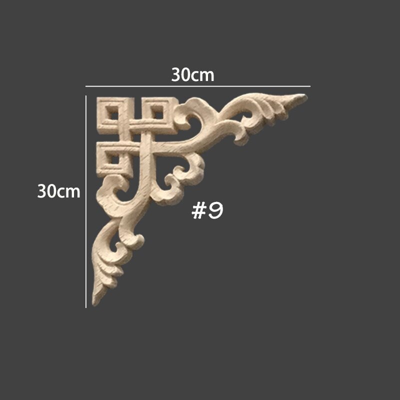 2pcs left and Right Corner Applique Onlay 6cm to 40cm - Etsy