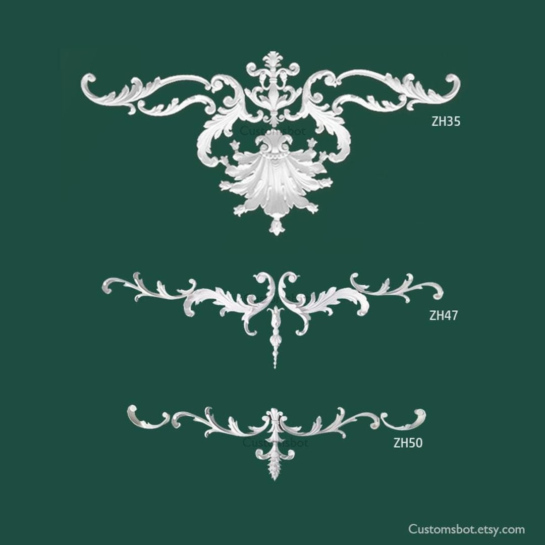 22" to 52" Wall Horizontal Applique, RPF French Style Paneling ...