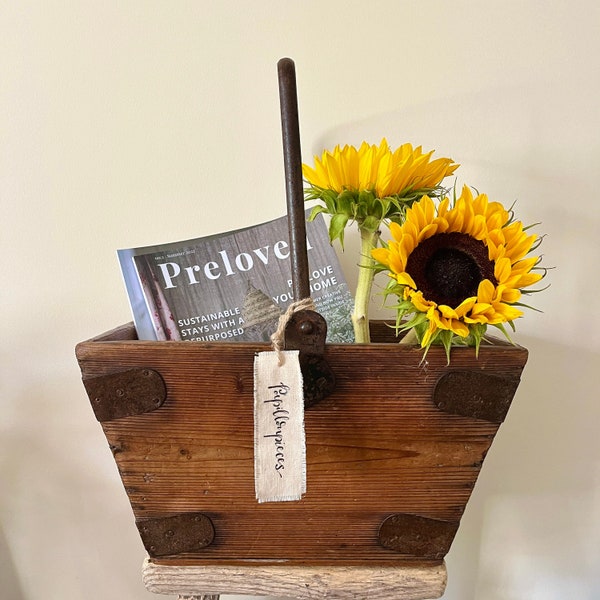 Wooden Trug - Etsy UK