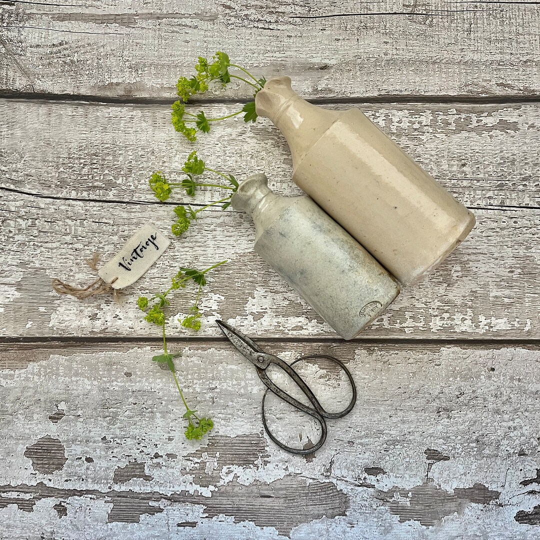 Victorian Stoneware Ink Pots Antique Ink Pots Vintage - Etsy