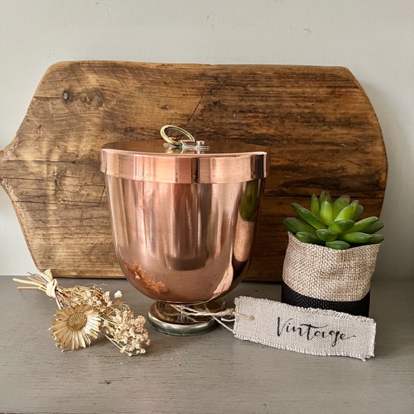 Antique Copper Ice Cream Mold - Etsy