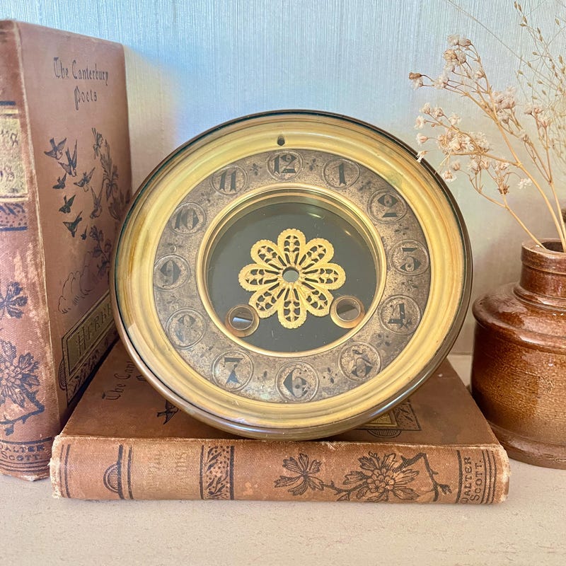 Antique Clock Face - Etsy