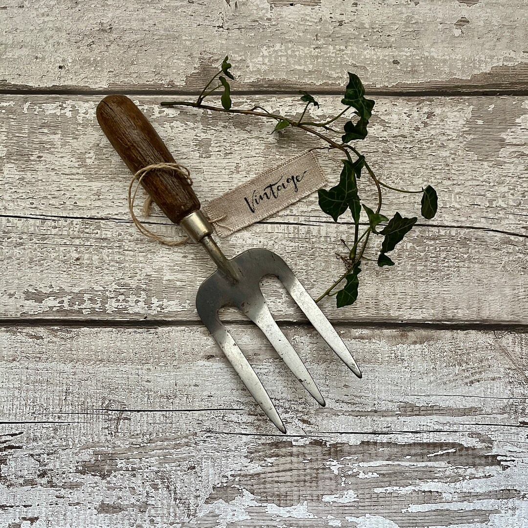 Vintage Garden Fork Small Garden Fork Vintage Garden Tool - Etsy