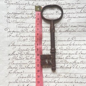 Antique Key, Vintage Key, Old Door Key, Iron Door Key, 19th Century Key ...