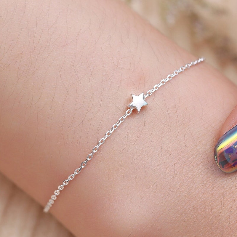 Star Charm Bracelet - Etsy