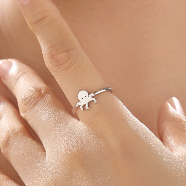 Octopus Ring - Etsy