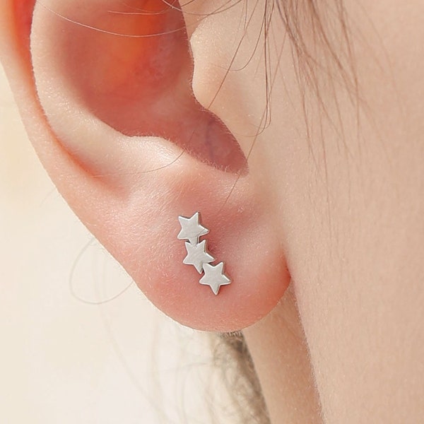 Star Earrings - Etsy