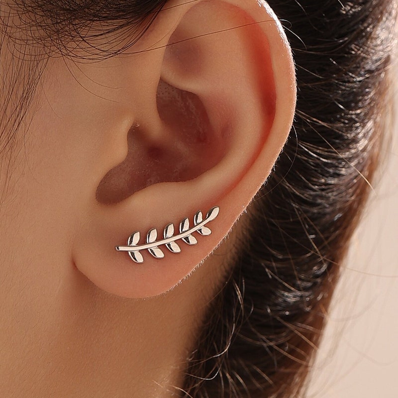 Ear Climber Oliver Branch - Etsy