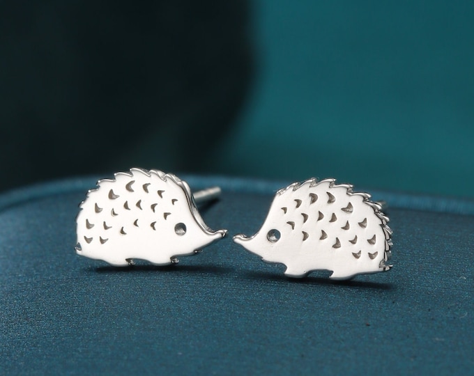 Hedgehog Ring With a Hammered Curved Band, Proceeds to Charity, Made to ...