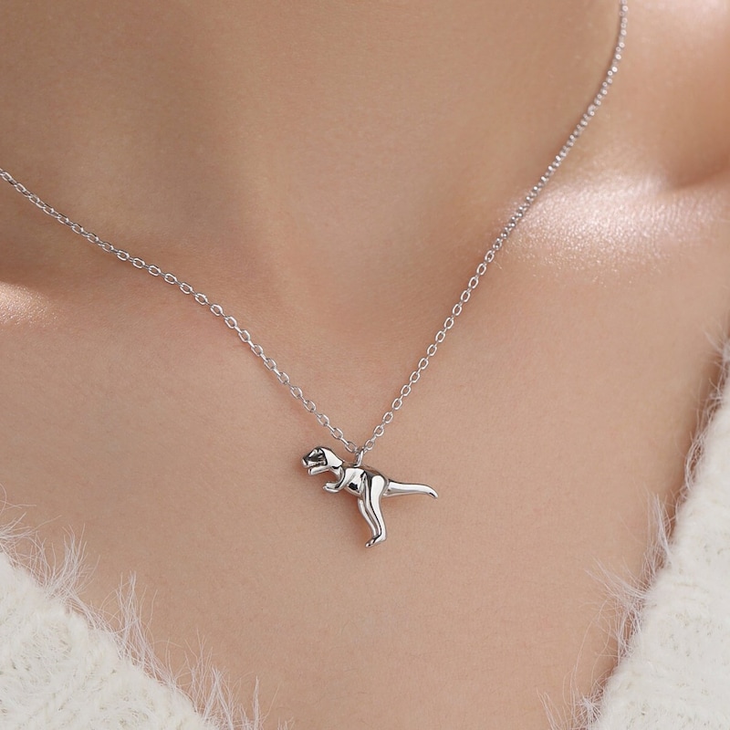 Dinosaur Necklace - Etsy