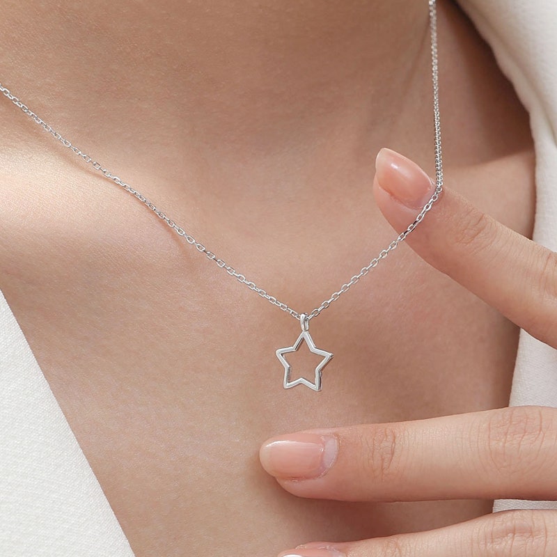 Open Necklace - Etsy