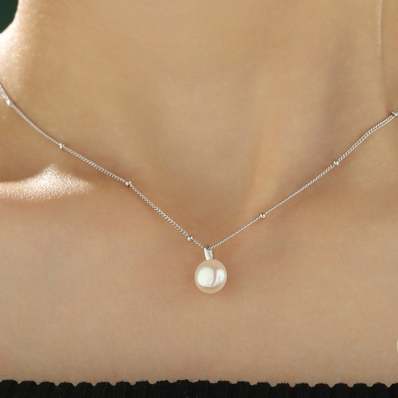 Cute Pearl Necklace - Etsy