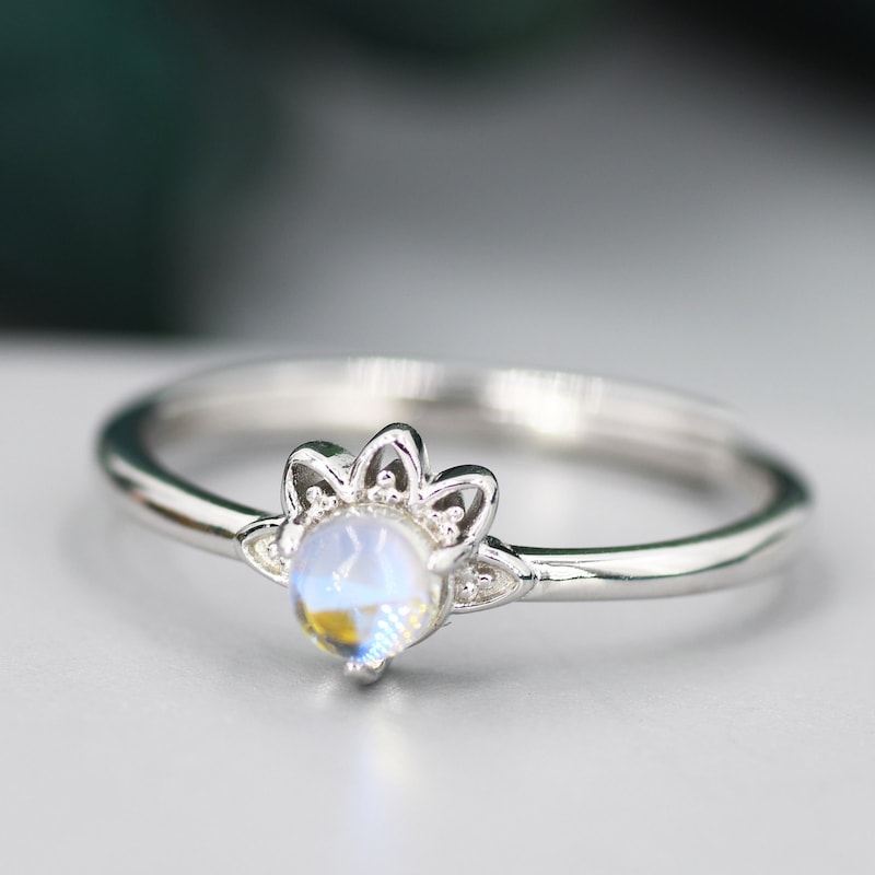 Lotus Ring - Etsy
