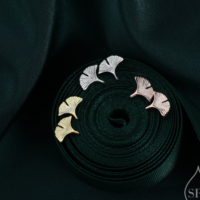 Gingko Leaves for Earrings - Etsy