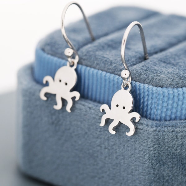 Octopus Earrings - Etsy