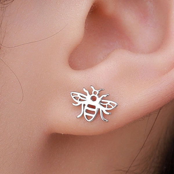 Bee Earrings - Etsy