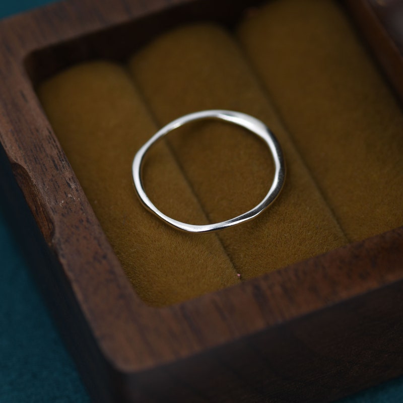 Skinny Silver Rings - Etsy