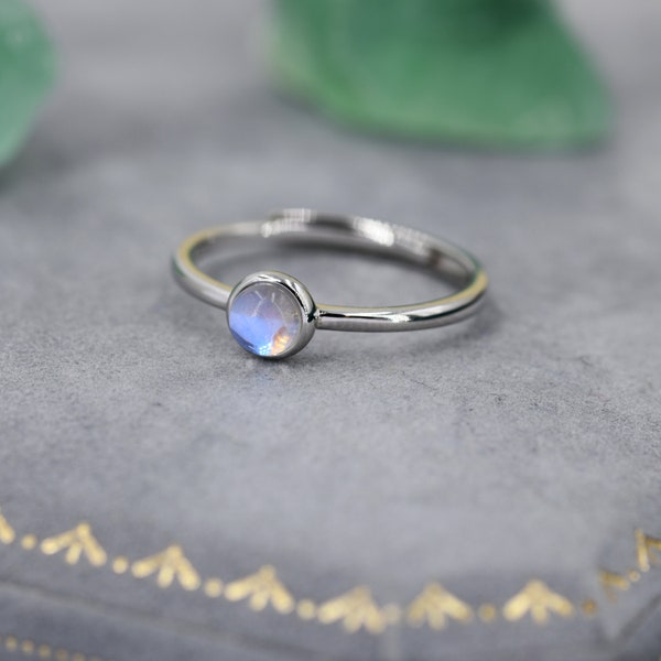 Moonstone Ring - Etsy