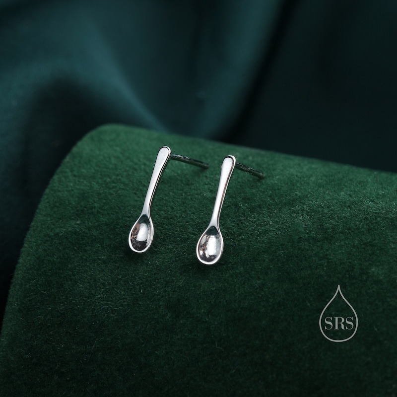 Spoon Rings Earrings - Etsy UK