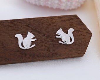 Squirrel Earrings | Etsy