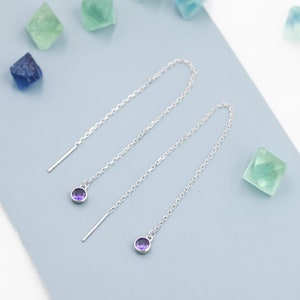 Purple Earrings - Etsy