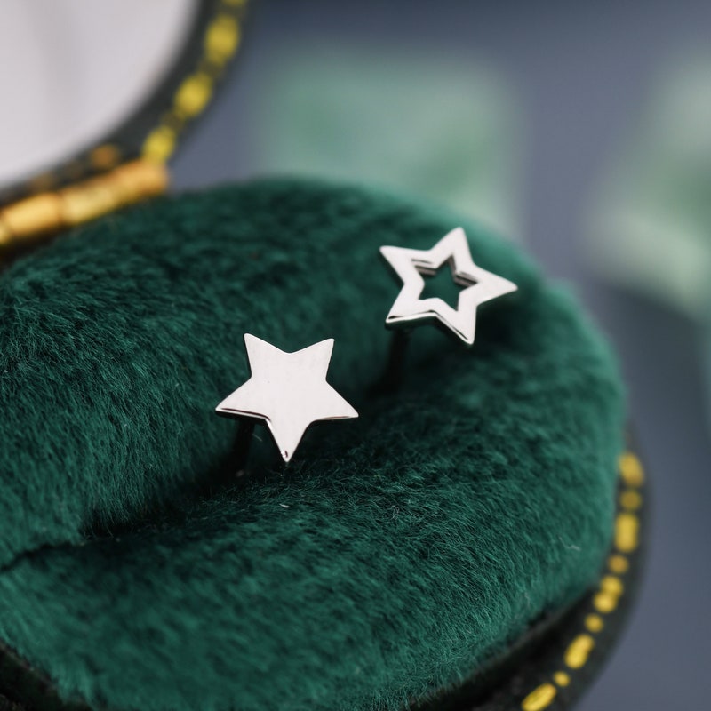 Star Earrings - Etsy