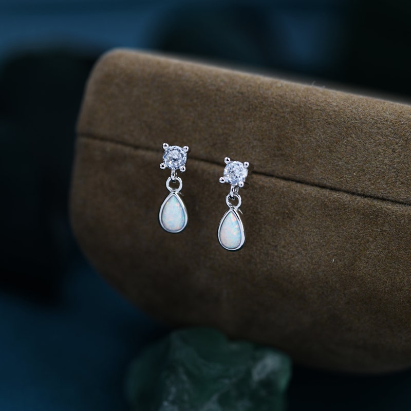 Tiny Dangle Earrings - Etsy