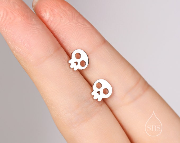 Grim Reaper Earrings, Cute Reaper Stud Earrings, Scythe Earring, Spooky ...