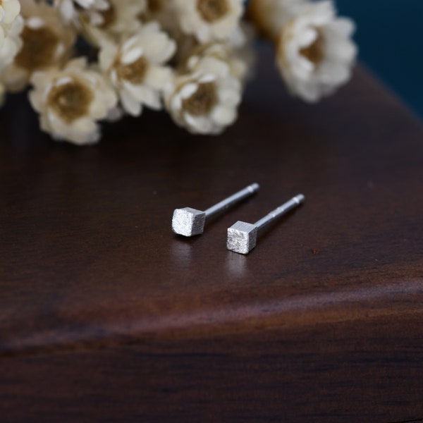Cube Stud Earrings - Etsy