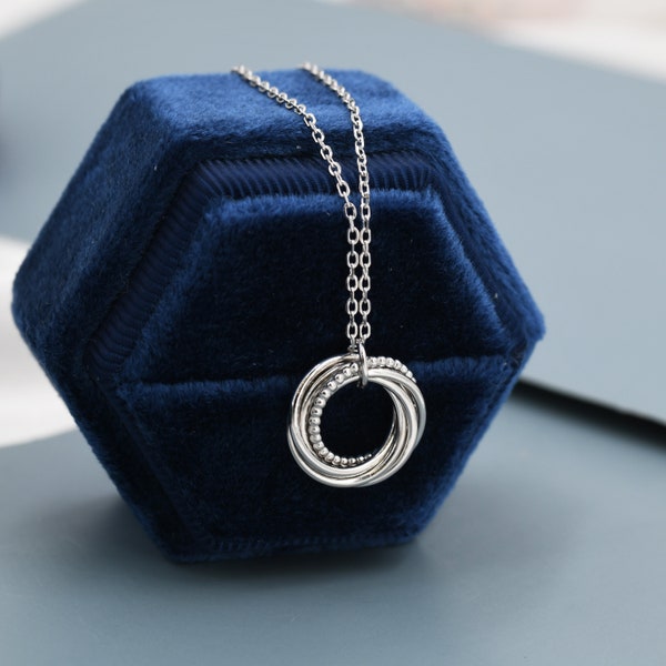 Six Rings Necklace - Etsy