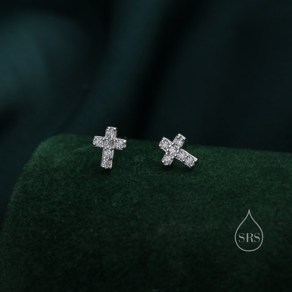 Cross Earrings - Etsy