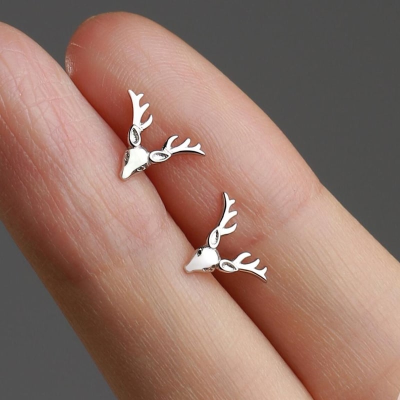 Stag Head Jewelry - Etsy
