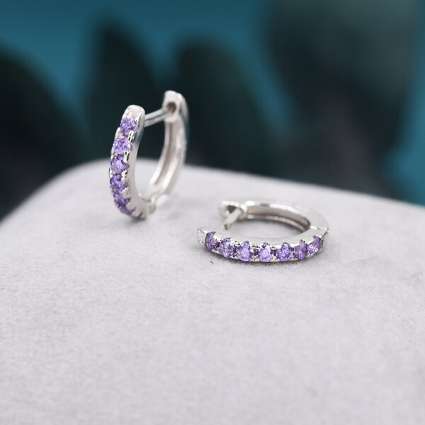 Purple Earrings - Etsy